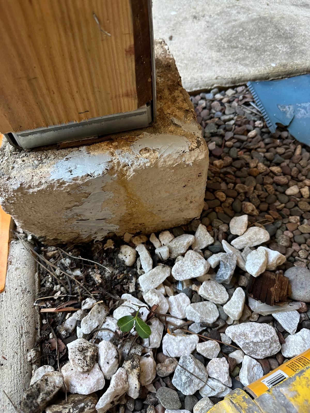8729E Cracked Base Repair